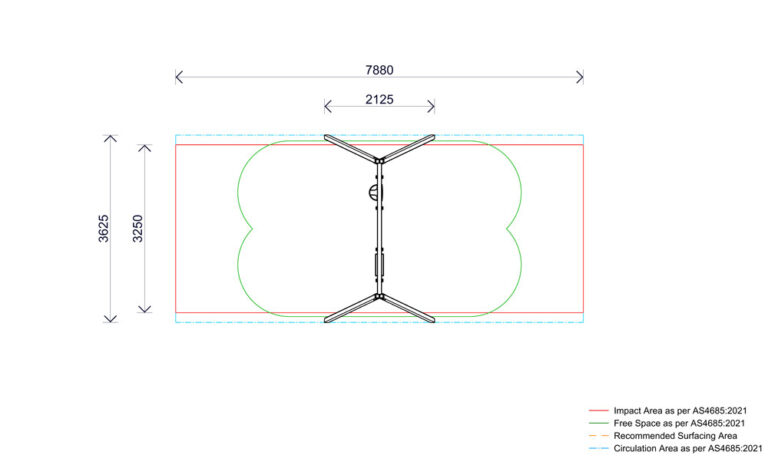 Double Swing | Activity Playgrounds
