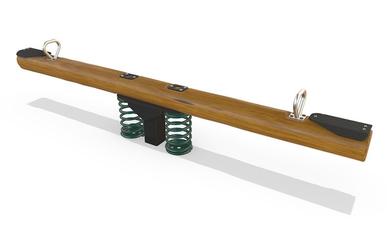 AP7009A Double Spring Rocker Timber | Activity Playgrounds