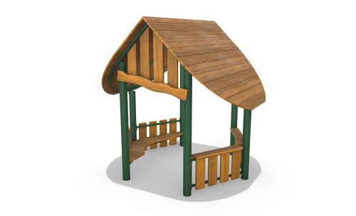 AP7187B Bush Hut 3 | Activity Playgrounds
