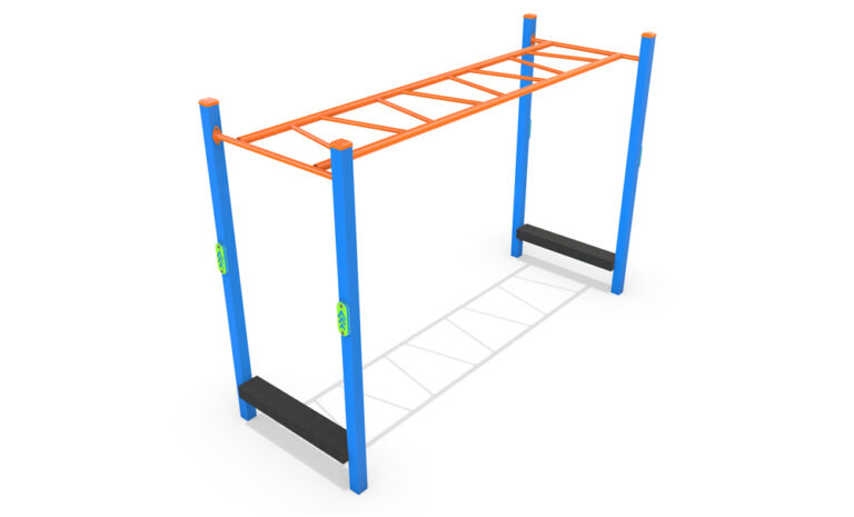 AP7201A Zig Zag Monkey Bars | Activity Playgrounds