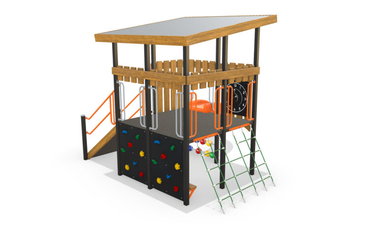 AP7004B Junior Outpost Combination Unit | Activity Playgrounds