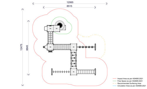 AP7242A Wallaby Combination Unit | Activity Playgrounds